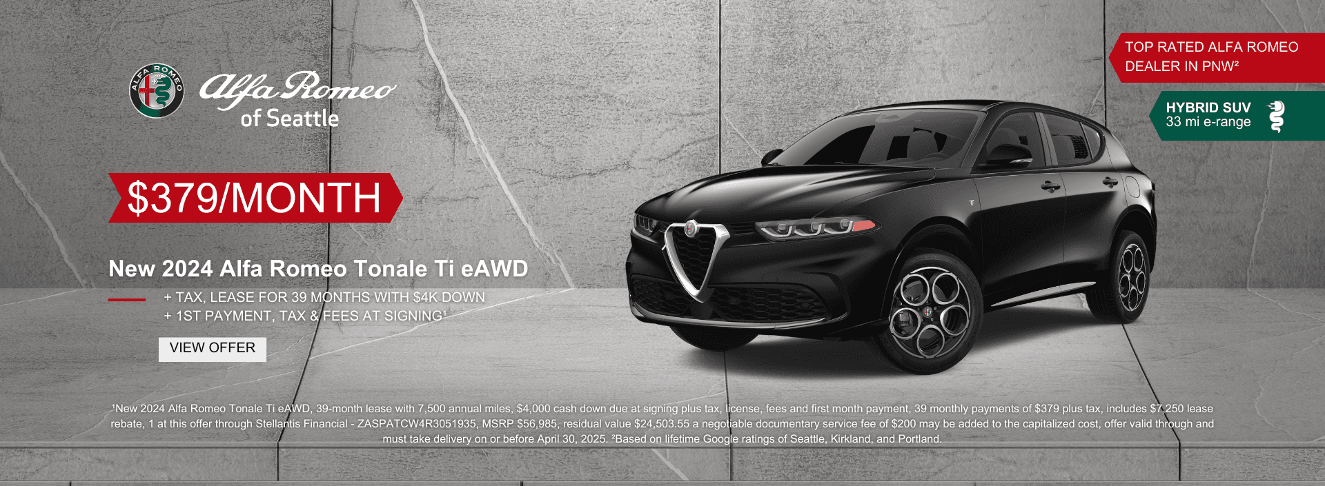 Alfa Romeo of Seattle | Alfa Romeo Dealer in Seattle, WA