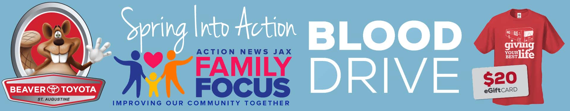 Spring Into Action Blood Drive