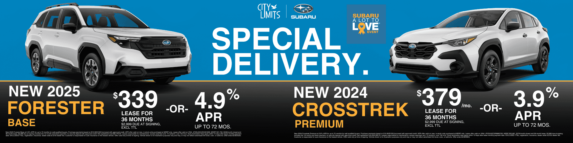 City Limits Subaru | Subaru Dealer in Buda