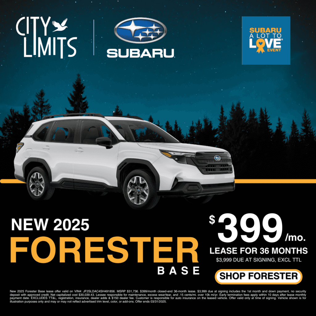 Subaru Lease Deals in Buda | Subaru Financing at City Limits Subaru