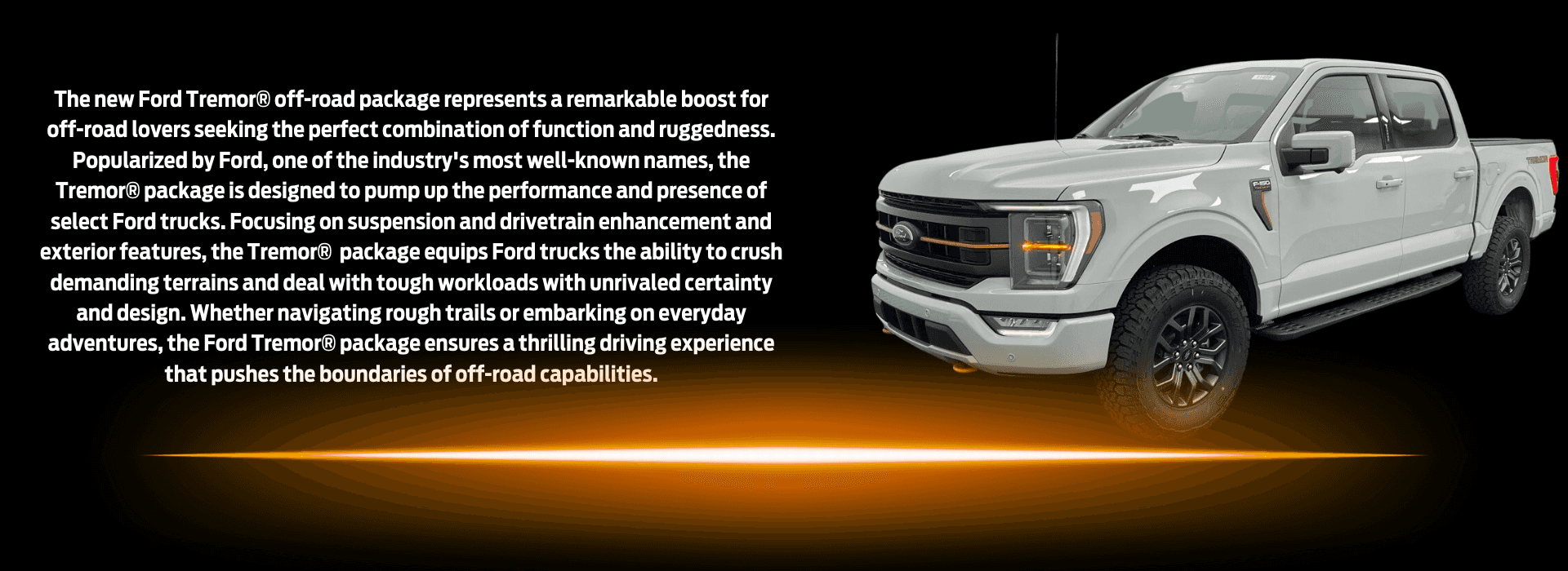 New Ford Trucks Tremor Package | Dave Arbogast