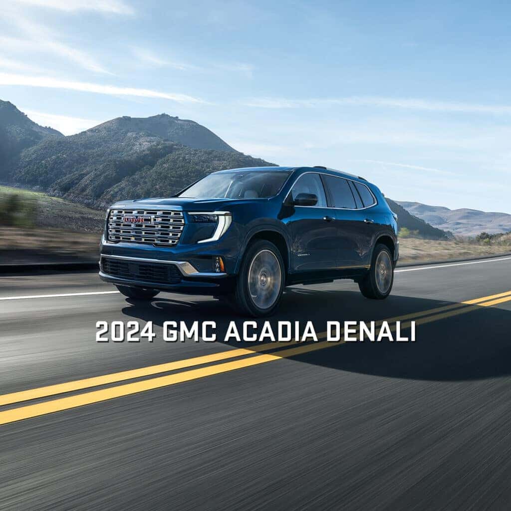 2024 GMC Acadia: Trim Level Comparison