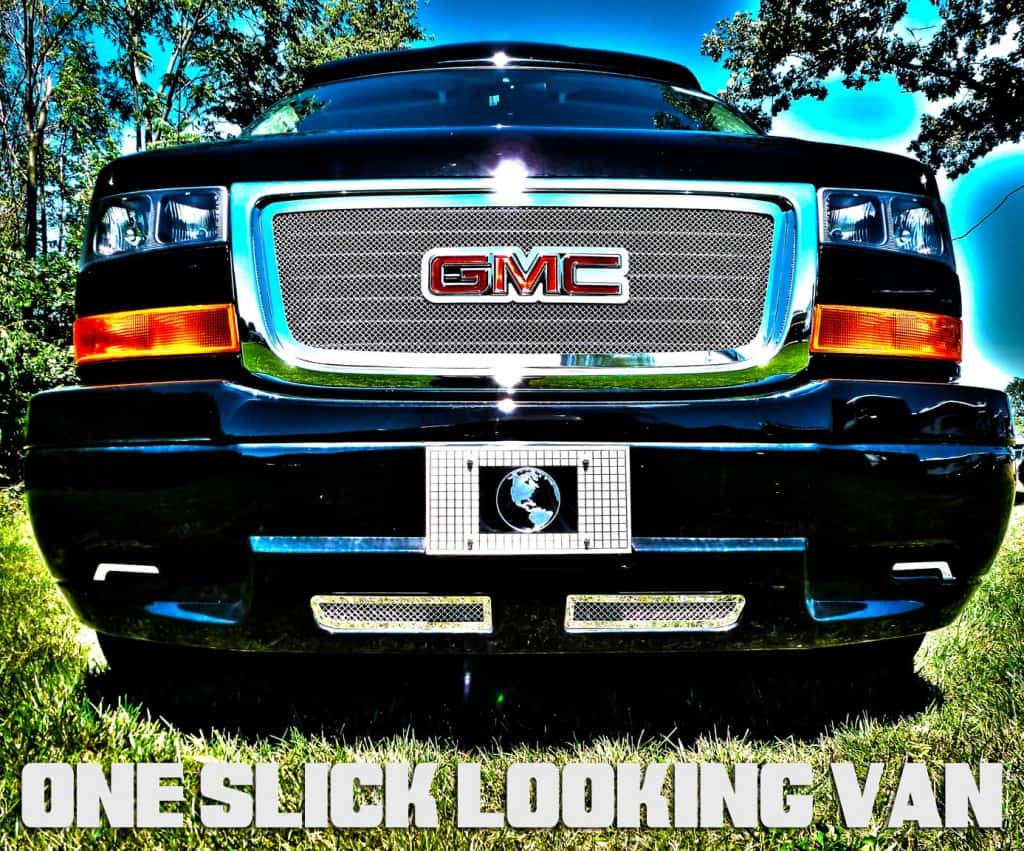 One Slick Looking Conversion Van...