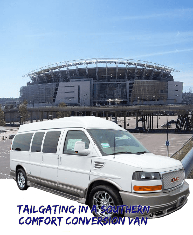 Why Not Go Tailgating in a Southern Comfort Van?