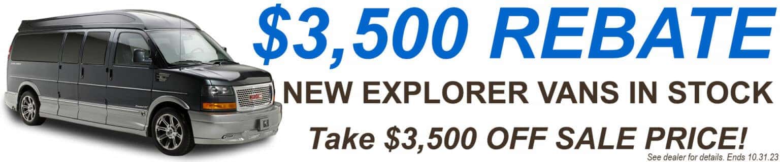 15 New Conversion Vans in Stock | Dave Arbogast