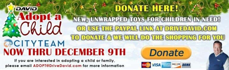 Adopt A Child Program | David Dodge Chrysler Jeep RAM