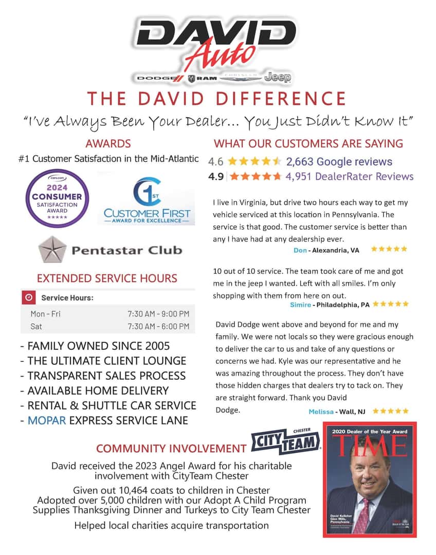 Why Buy at David Auto | Near Dowingtown, PA