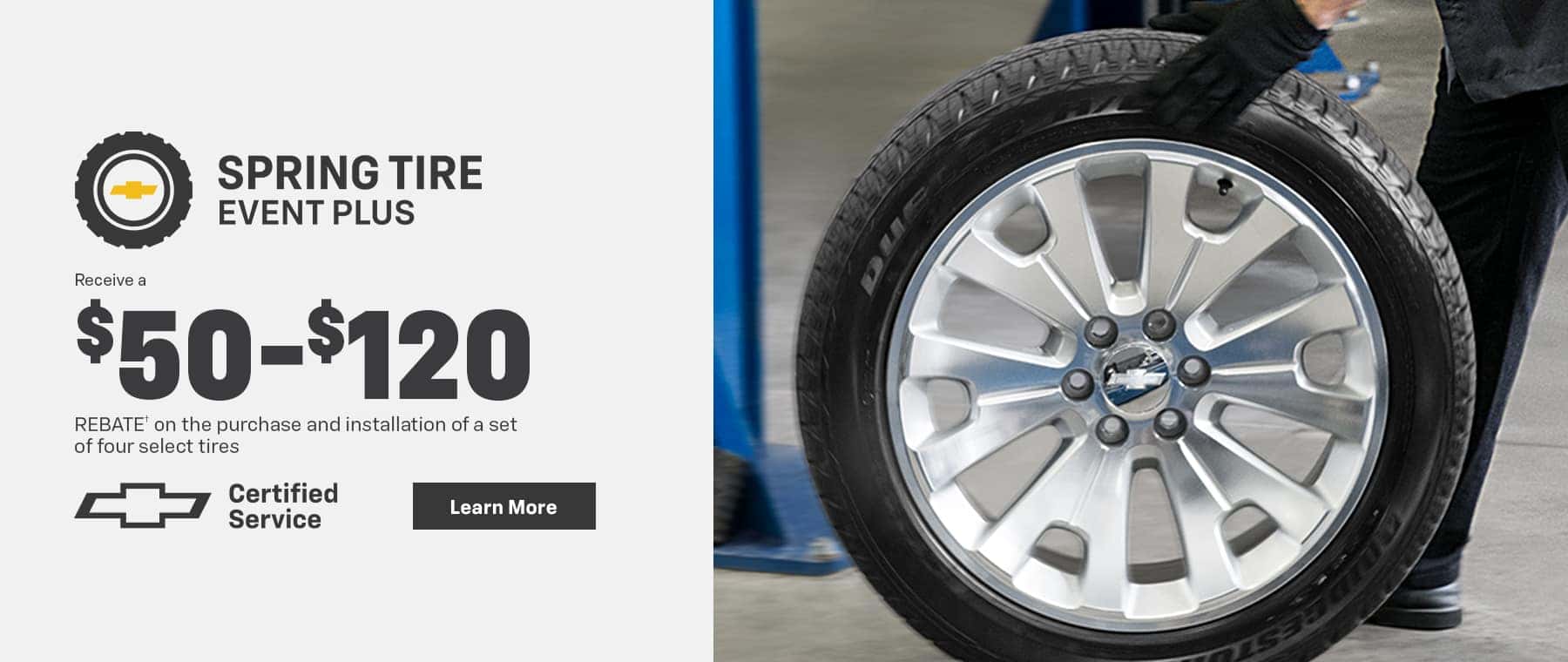 Spring Tire Event Near Schoolcraft, MI at DeNooyer Chevrolet