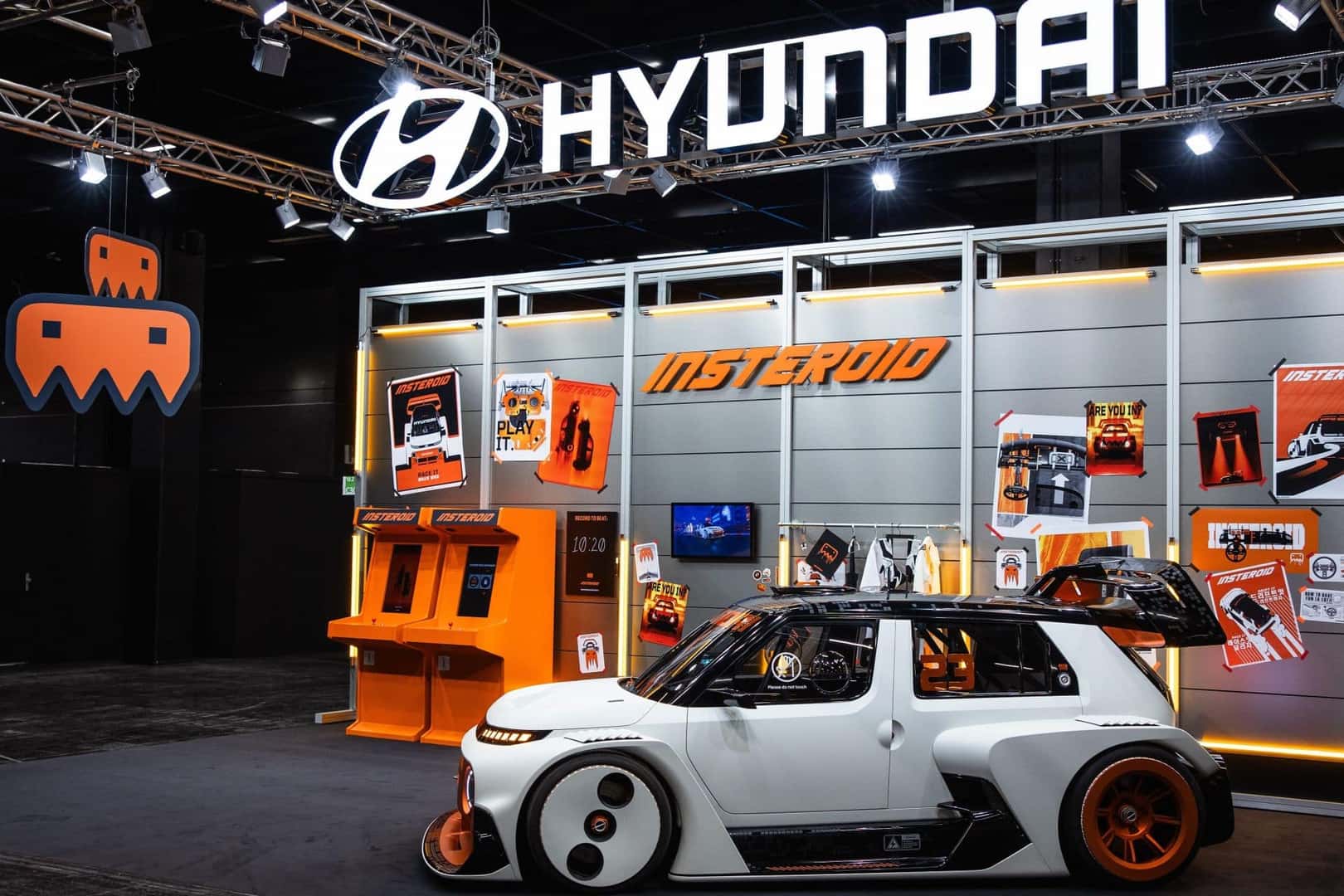 Hyundai Levels Up at gamescom With INSTEROID Concept Car and Retro ...