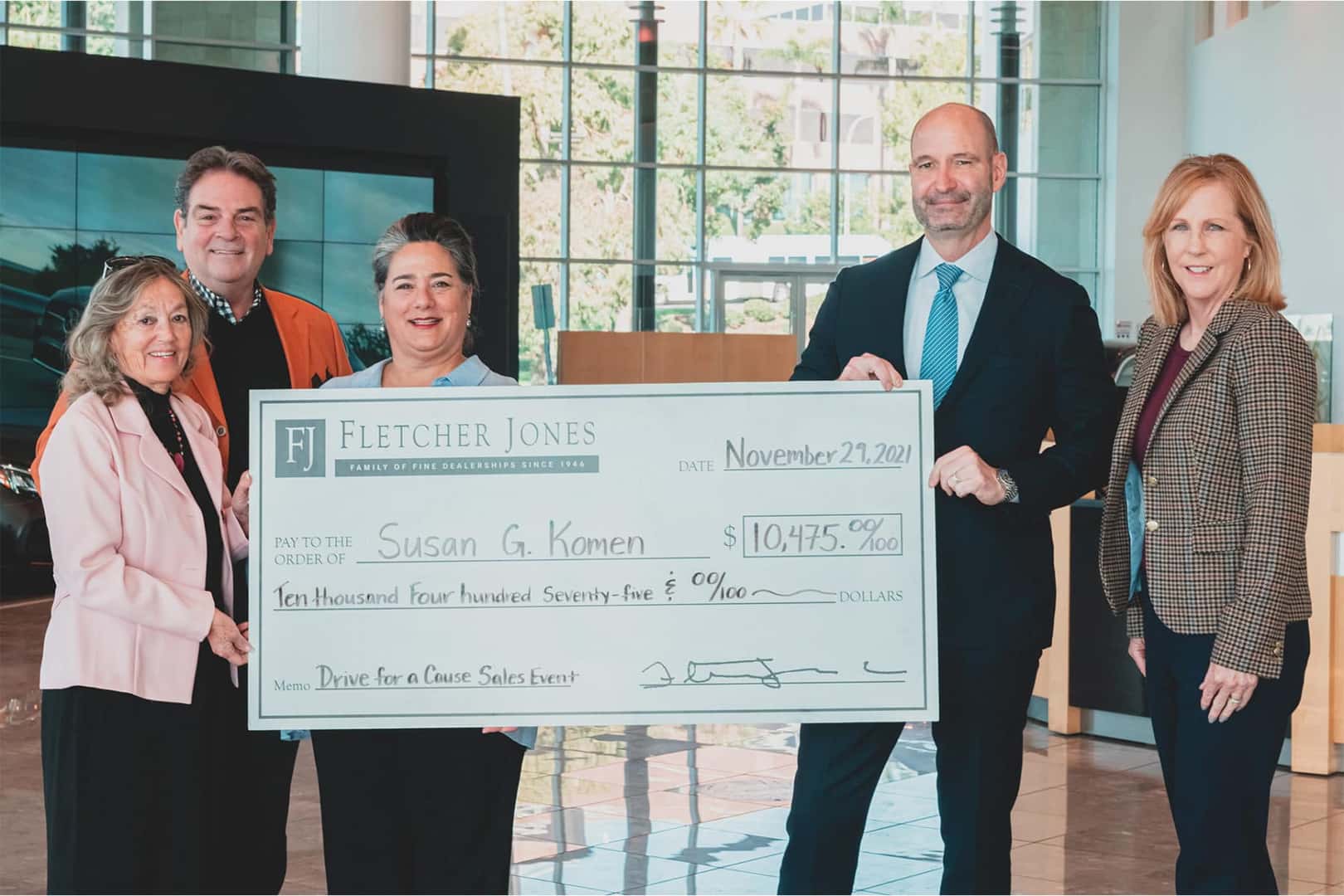 Fletcher Jones Motorcars: 2021 Drive for a Cause | Fletcher Jones Motorcars