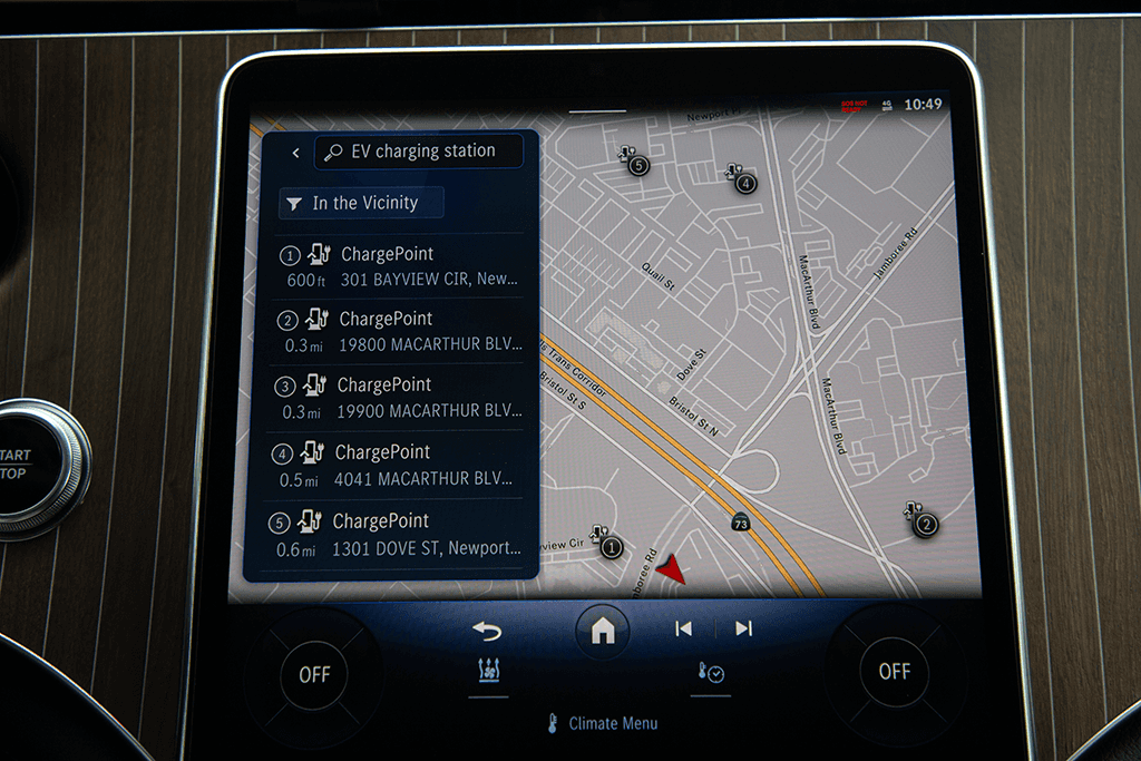 How to find Mercedes-EQ charging stations using MBUX | Mercedes-Benz of ...