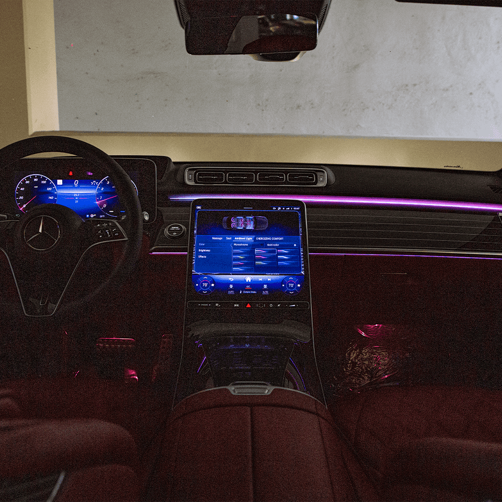 2024 S Class Interior Lighting
