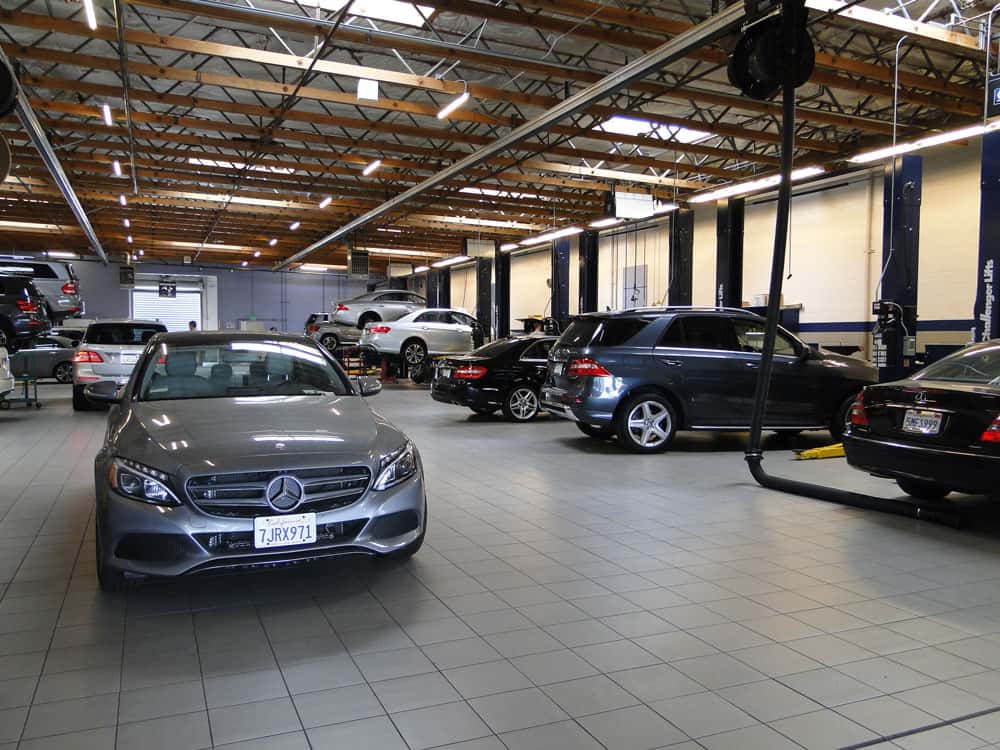 Mercedes Service Department