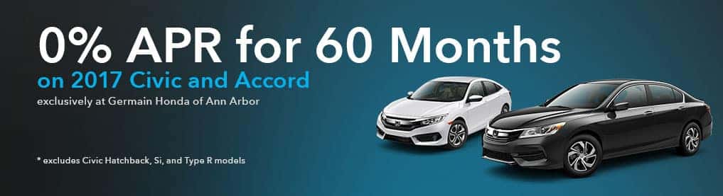 Honda APR Offers in Ann Arbor, MI | Germain Honda