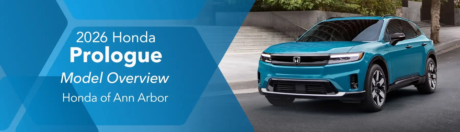 2026 Honda Prologue Specs, Review, Price, & Trims | Germain Honda Ann Arbor