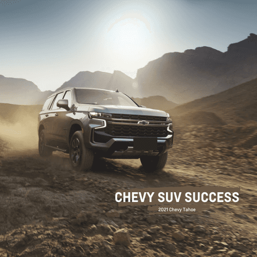 Chevy Continues Success With Their Big SUVs Especially the Tahoe
