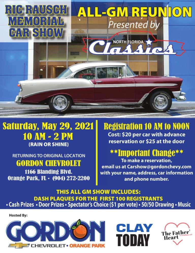 Ric Rausch Car Show | Gordon Chevrolet in Jacksonville,FL