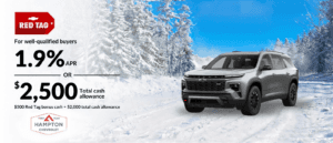 Red Tag Sales Event at Hampton Chevy in Chesapeake VA