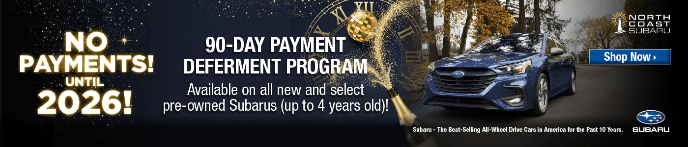 90 New Subaru Cars, SUVs in Stock | North Coast Subaru