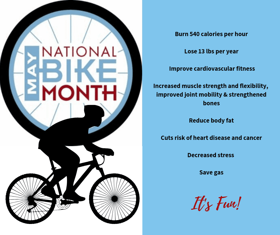 May is National Bike Month May is National Bike Month