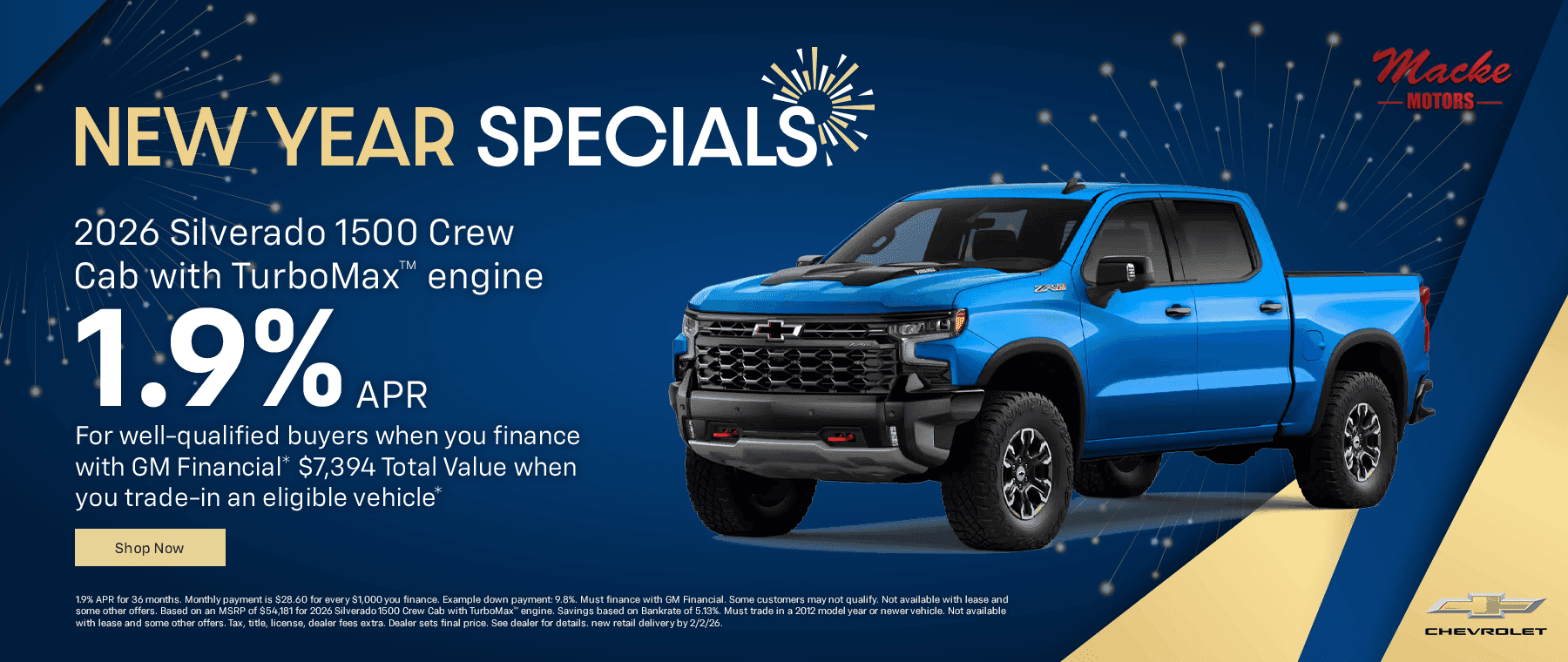 Chevrolet Dealer in Lake City, IA | New & Used Cars | Macke Motors