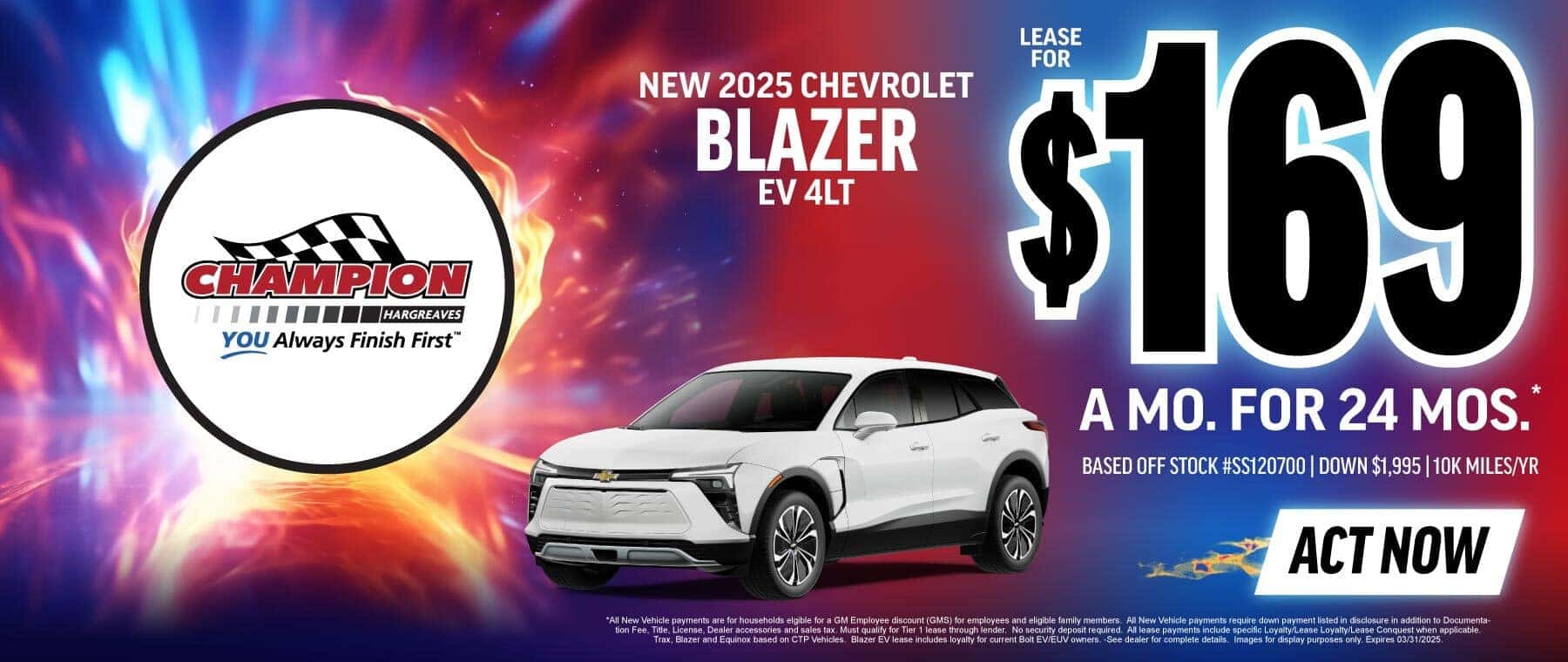 Champion Hargreaves Chevrolet | The Premier Chevy Dealer in Michigan