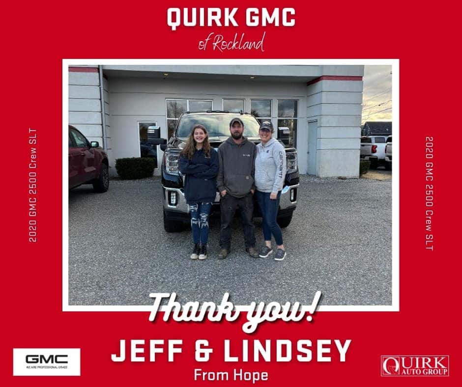 Jeff & Lindsey from Hope, ME | Quirk Chevrolet Of Rockland