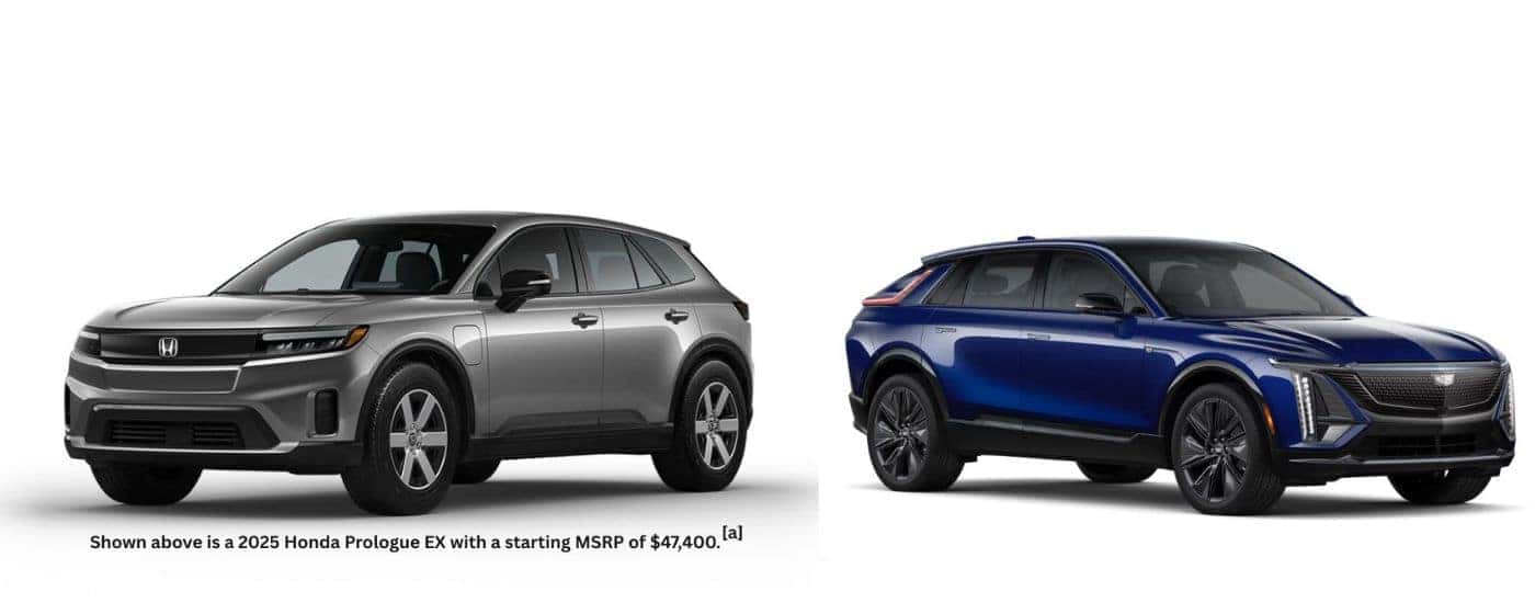 2025 Honda Prologue vs 2025 Cadillac LYRIQ | Auto Dealership