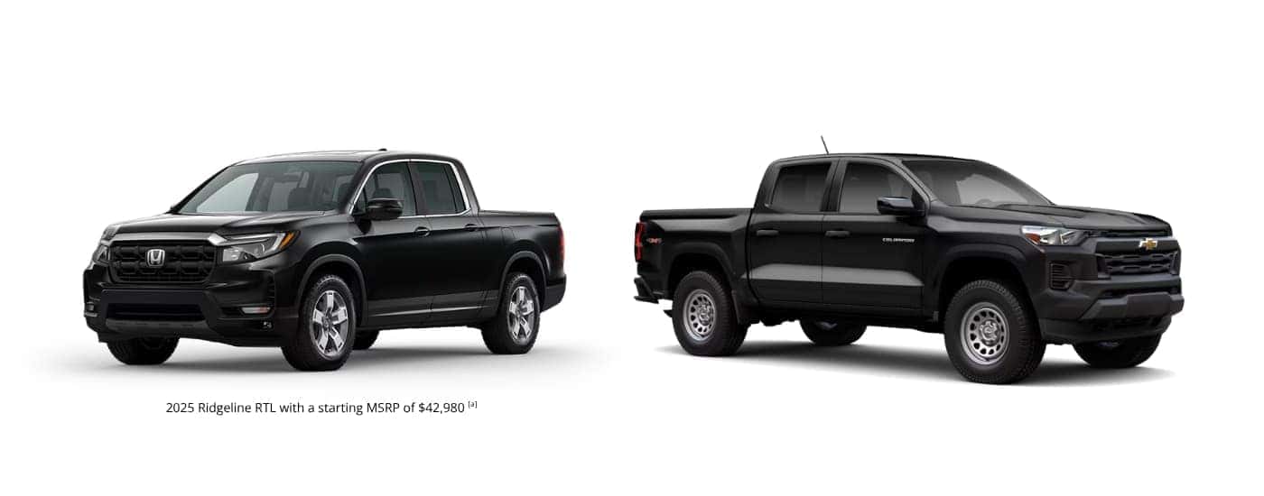 2025 Honda Ridgeline vs 2025 Chevy Colorado | Auto Dealership