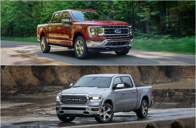Ram 1500 Big Horn vs Ford F-150: Which Has More Advanced Technology ...