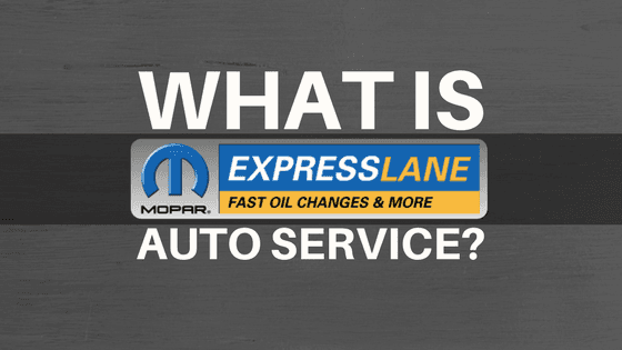 What is Express Lane Auto Service? | Safford CJDR of Warrenton