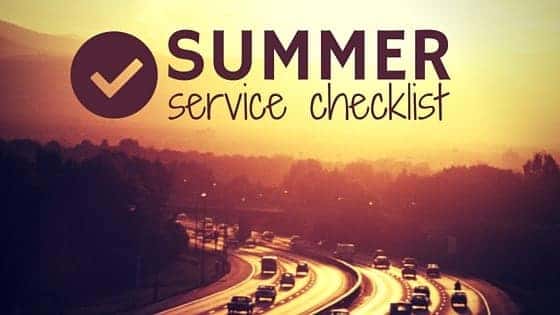 Summer Vehicle Service Checklist | Safford of Warrenton