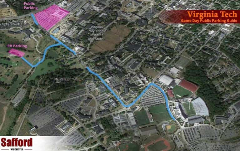 Virginia Tech and UVA Football Tailgating and Parking Guide