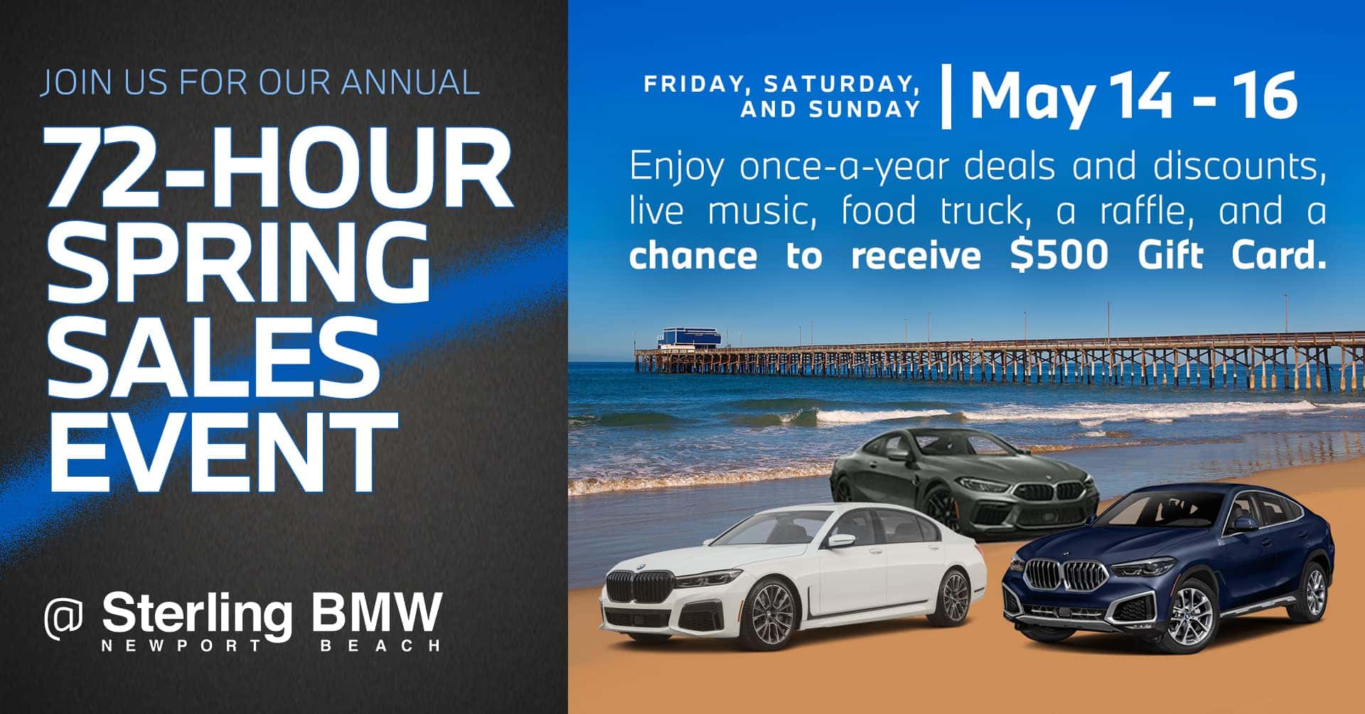 72 Hour Spring Sales Event 2021 | Sterling BMW Newport Beach