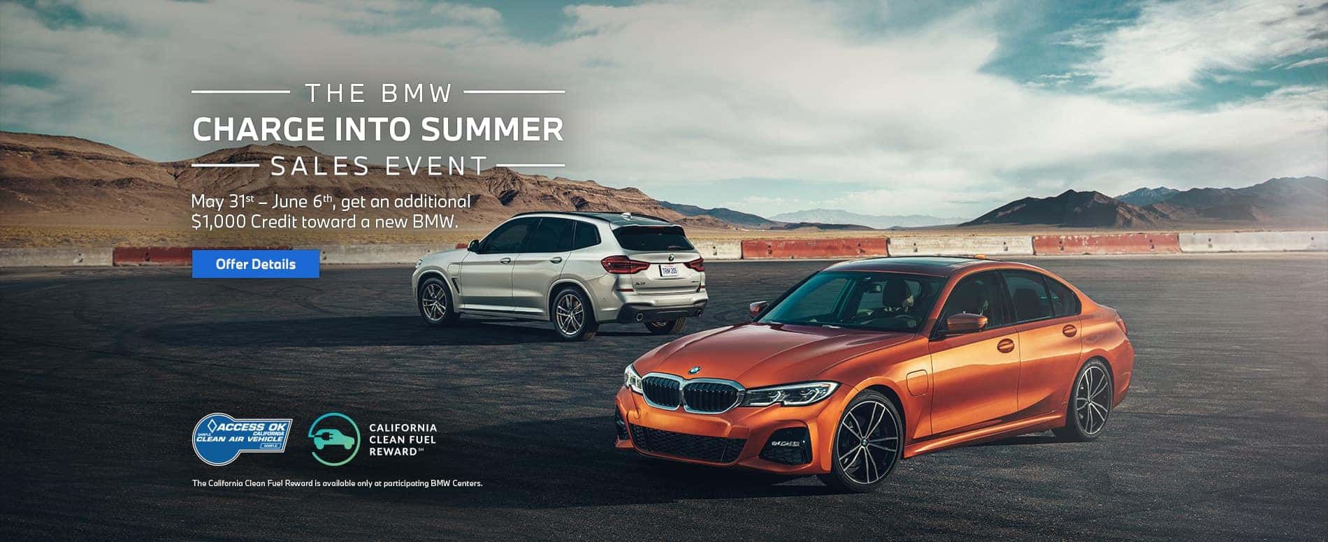 The BMW Charge Into Summer Sales Event | Sterling BMW Newport Beach