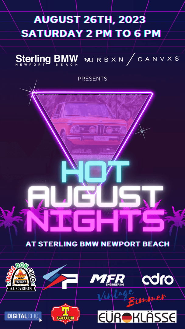 Hot August Nights 2023 At Sterling BMW Newport Beach | Sterling BMW ...