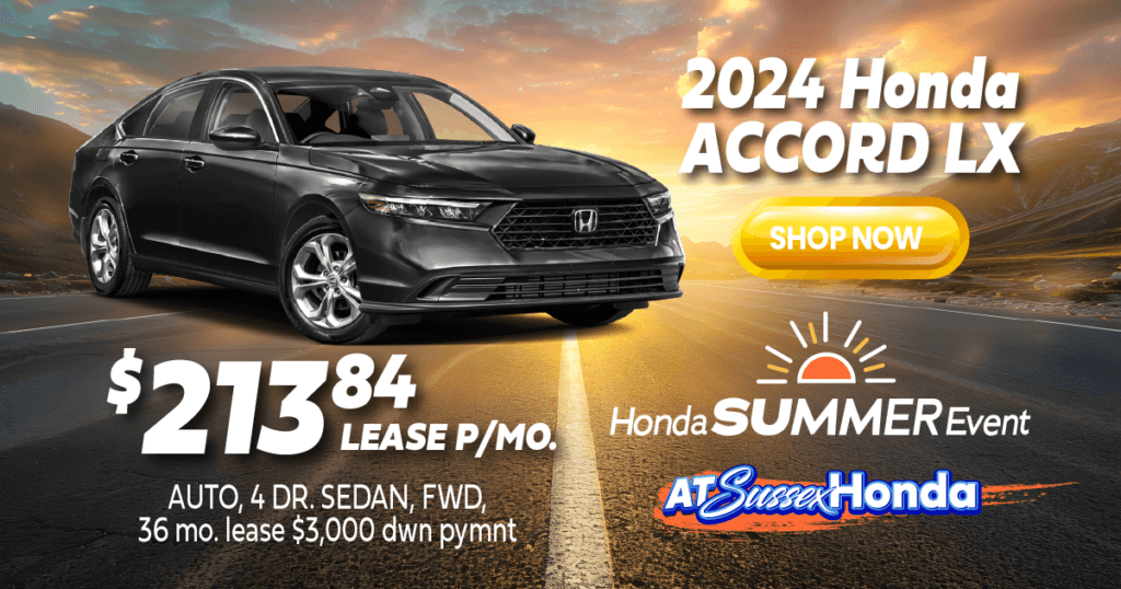 New Honda Lease Specials in Newton | Sussex Honda