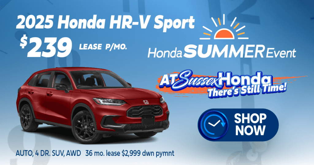 New Honda Lease Specials in Newton | Sussex Honda