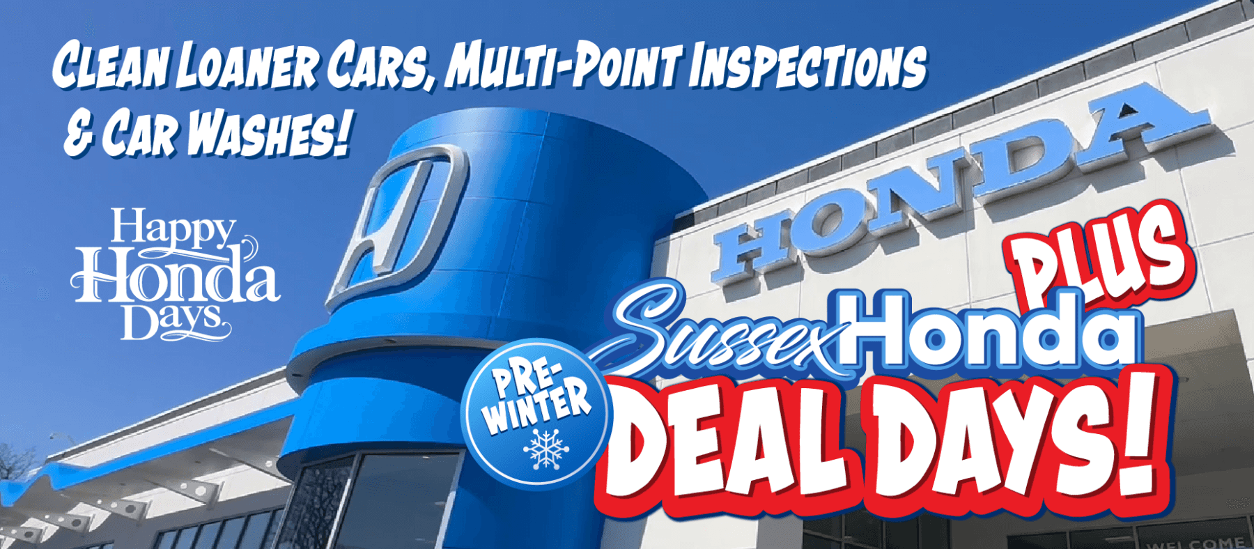 New Honda Lease Specials in Newton | Sussex Honda