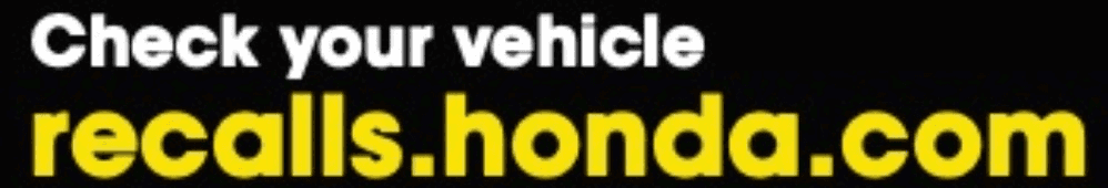 Honda Airbag Recall